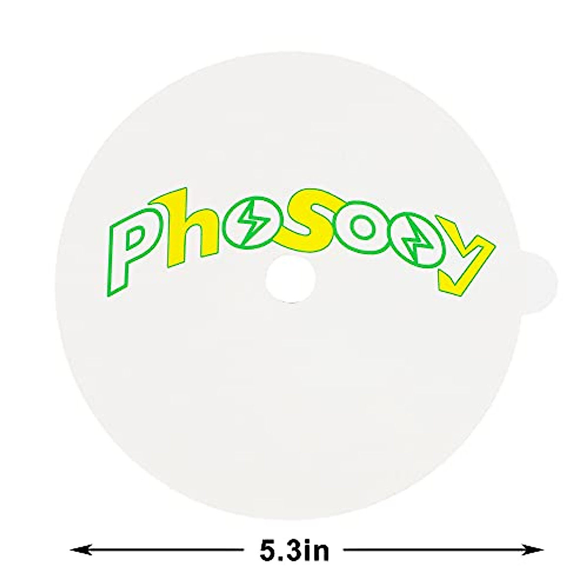 Phosooy Sticky Glue Board, Sticky Glue Board Pad Refills, Flea Trap Refill Discs for Pest Control Mosquito Trap, 10 Per Pack