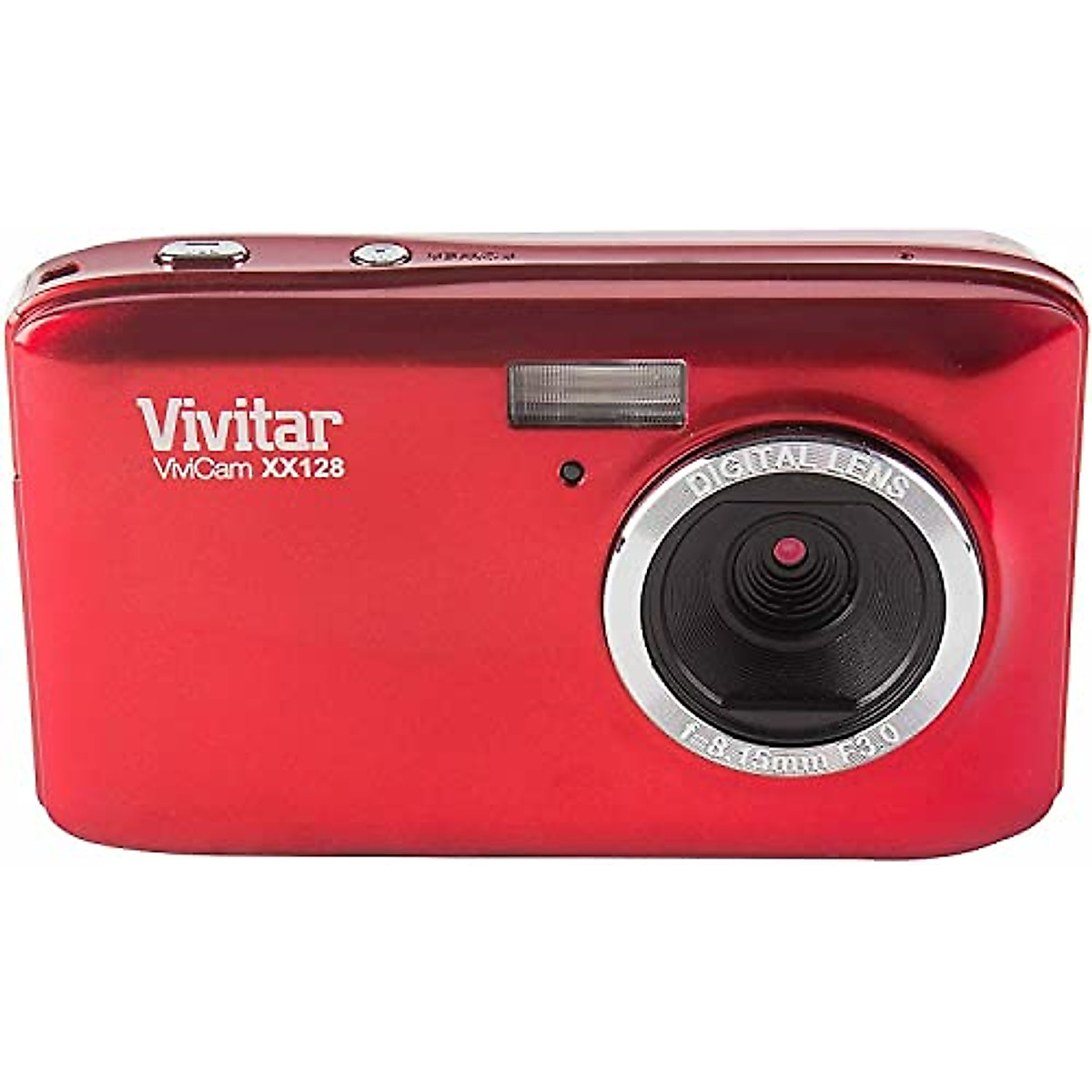 Vivitar ViviCam VXX128 20MP Digital Camera (Red)