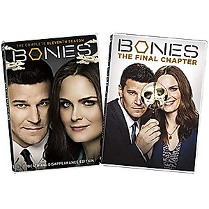 Bones: The Final Two Seasons DVD Collection - The Complete Eleventh Season & The Complete Twelfth Season (Season 11 / Season 12: The Final Chapter) [TV Series 2-Pack Bundle]