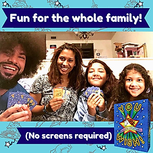 You Wish! Magical Creatures Family Card Game - Easy Card Game for Kids and Adults, Great for Game Night, Modern Twist on Go Fish Meets UNO, Fun for All Ages