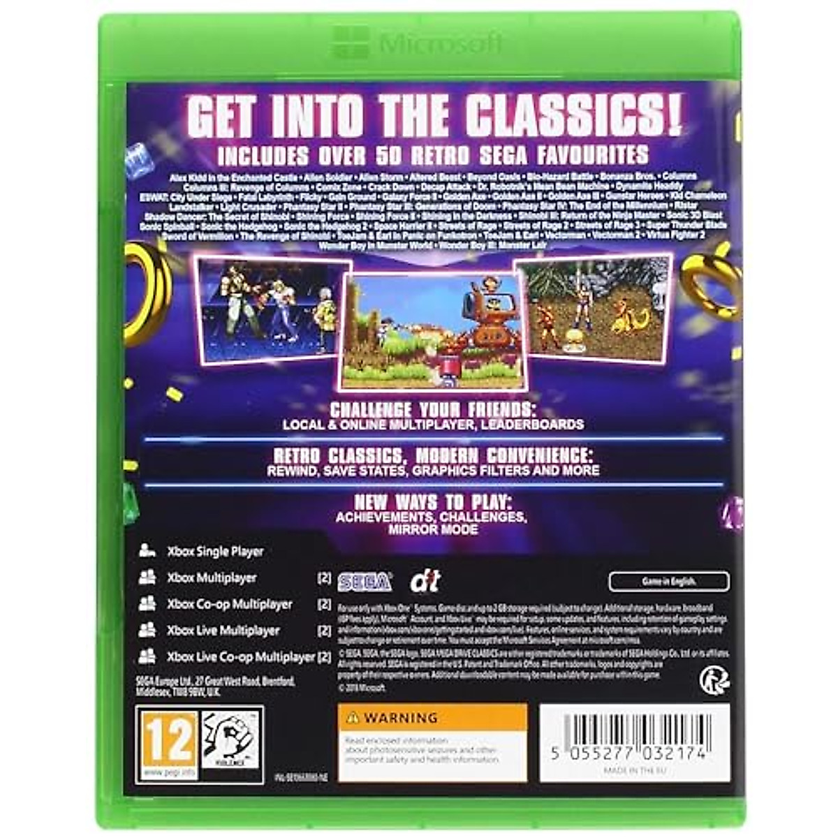 SEGA Mega Drive Classics (Xbox One)
