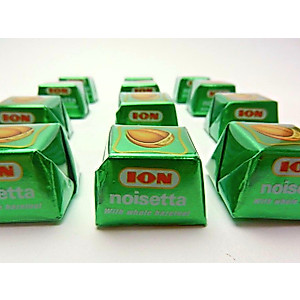 Noisetta Chocolate Covered Hazelnuts - Individually Wrapped Whole Hazelnuts - Imported from Greece - Orthodox Easter - Ukrainian Orthodox (500g)