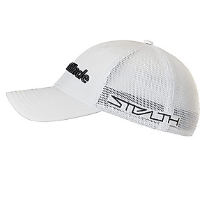 TaylorMade Golf TAYLOR MADE womens Tour Cage Hat, White, Large US