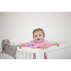 Apple Park Picnic Pals - Bunny Blankie, Blanket Baby Toy for Newborns, Infants, Toddlers - Hypoallergenic, 100% Organic Cotton