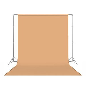 Savage Seamless Paper Photography Backdrop - Color #25 Beige, Size 107 Inches Wide x 36 Feet Long, Backdrop for YouTube Videos, Streaming, Interviews and Portraits - Made in USA