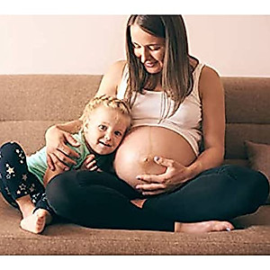 TNNZEET High Waisted Pattern Leggings for Women - Buttery Soft Tummy Control Printed Pants for Workout Yoga Black