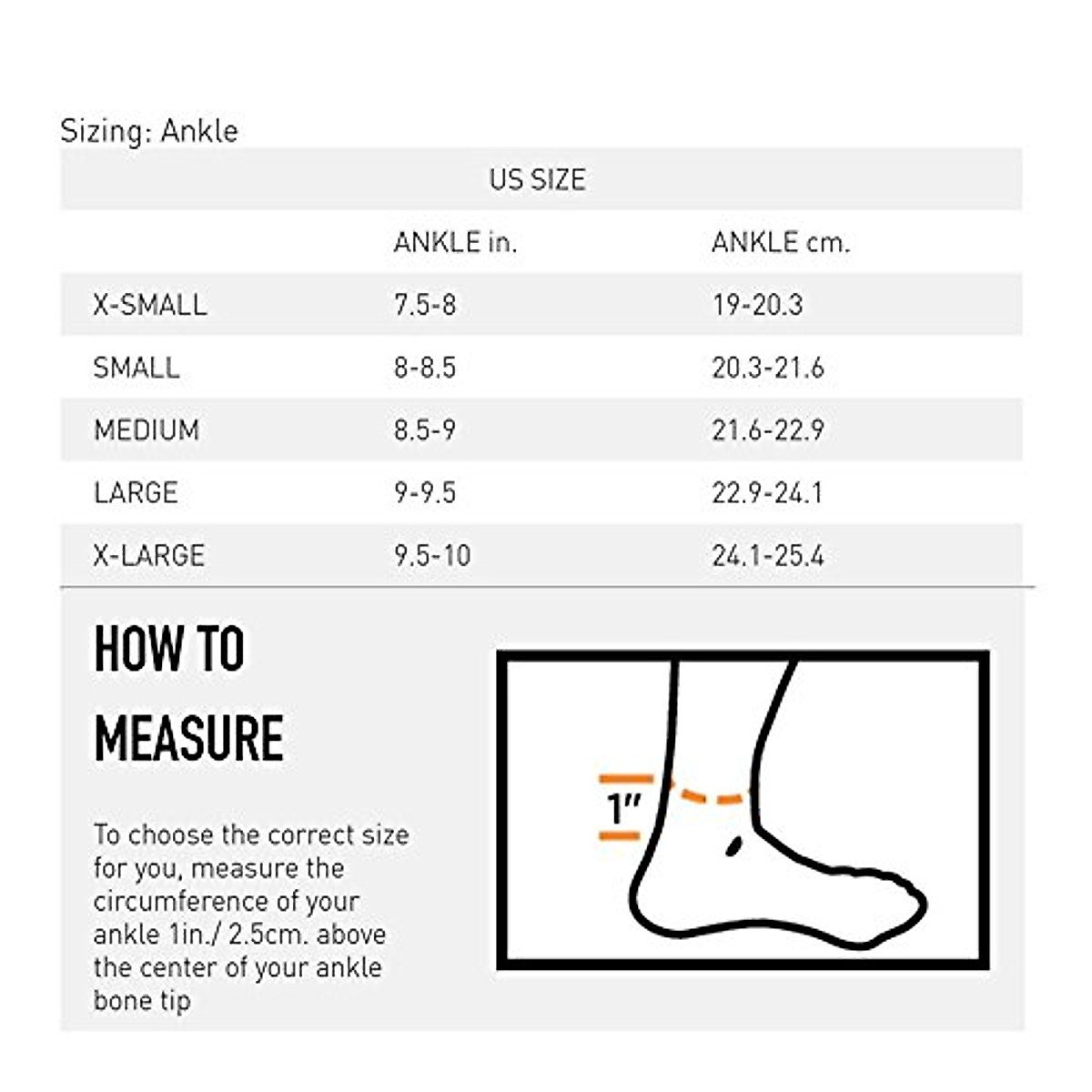 Shock Doctor Ankle Brace Support Compression Sleeve(1 Sleeve). Best for Ankle/Foot Instability Swelling,Arthritis,Tendonitis,Joint,Recovery,Achilles Tendon&Arch Support,Medium,Grey/Black