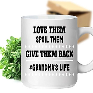 Dog Lovers Gift for Unisex - for the Dog Owners in Your Life on Christmas, Grey Multicolor Sweat 11 Oz White Ceramic Coffee Mug