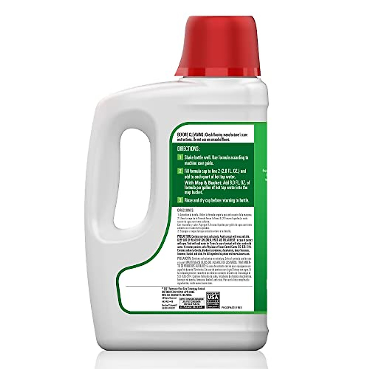 Hoover Renewal Tile and Grout Floor Cleaner, Concentrated Cleaning Solution for FloorMate Machines, 64oz Formula, AH31452, White