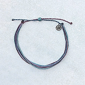 Pura Vida Bracelet Muted Original Moonlit Seas Bracelet - Adjustable with Waterproof Band, String Bracelet for Women - Stackable Bracelets for Teen Girls, Handmade Bracelets for Teens - One Size