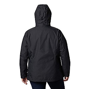 Columbia Women’s Bugaboo II Fleece Interchange Winter Jacket, Waterproof & Breathable, Black, Medium