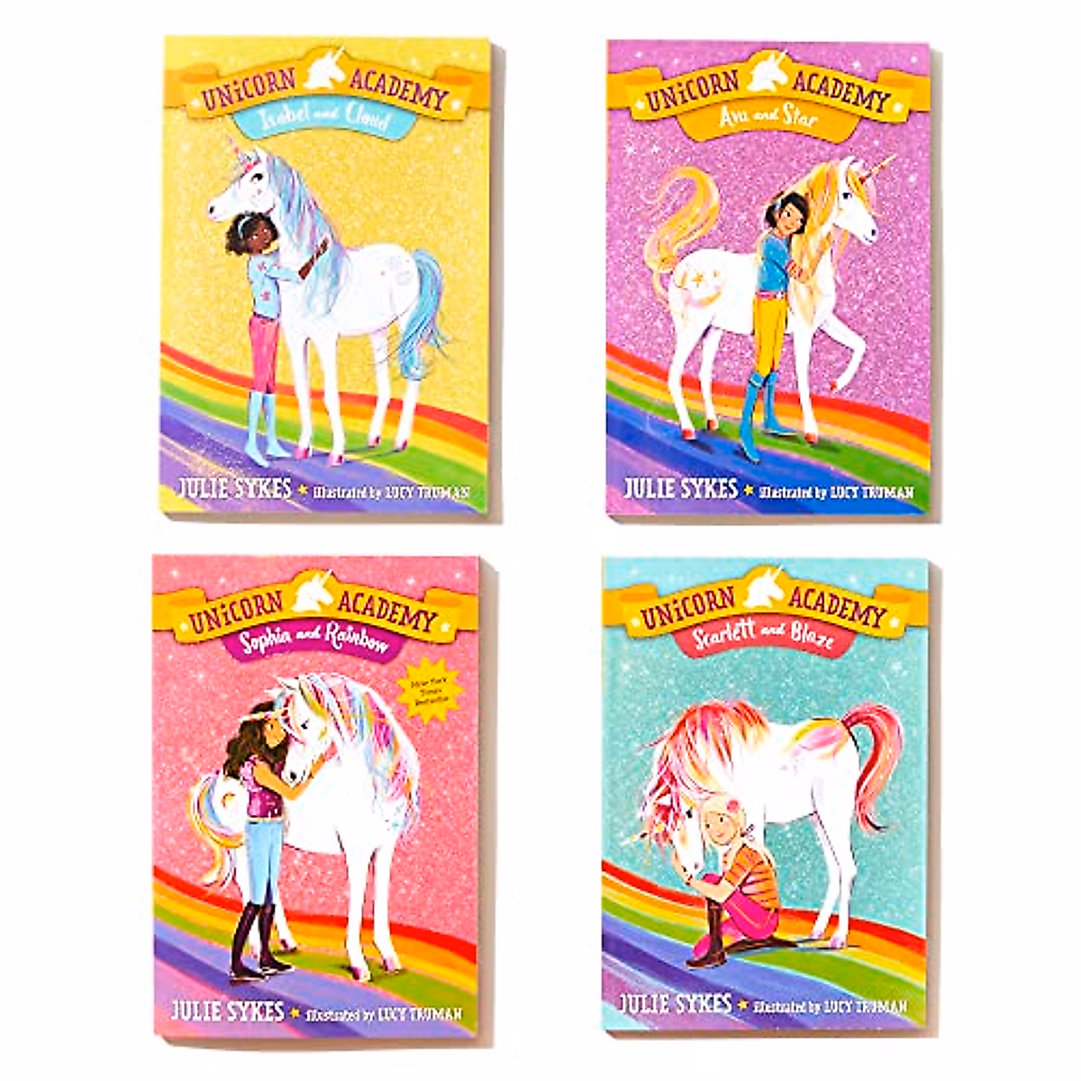 Unicorn Academy: Rainbow of Adventure Boxed Set (Books 1-4)