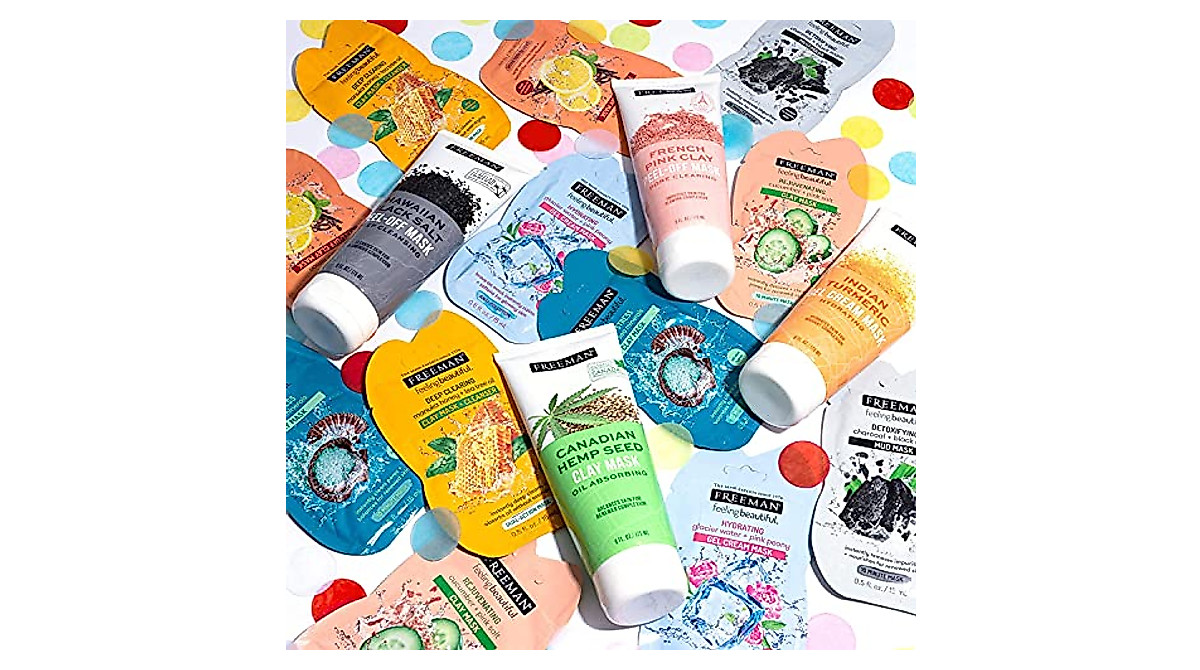 FREEMAN Facial Mask Anniversary Set | 12 Vegan Skin Masks