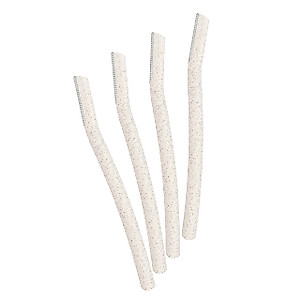 Chaosss &., Facial Fuzz-Free Razor, Eyebrow Trimmer Chaosss Co. Professional Exfoliating Dermaplaning Tool, Peach Fuzz Shaver and Multipurpose Razor Home Skin Care for Women and Men (Pack of 4)