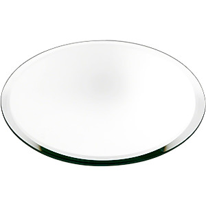Plymor Round 5mm Beveled Glass Mirror, 10 inch x 10 inch