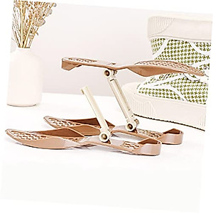 Abaodam Shoe Organizer Shelving Brackets Shoe Rack for Closet Adjustable Shelf Brackets Stackable Shoe Slots Adjustable Shoe Slots Closet Shoe Organizer Shoe Slots Rack Shoes Holder Japan