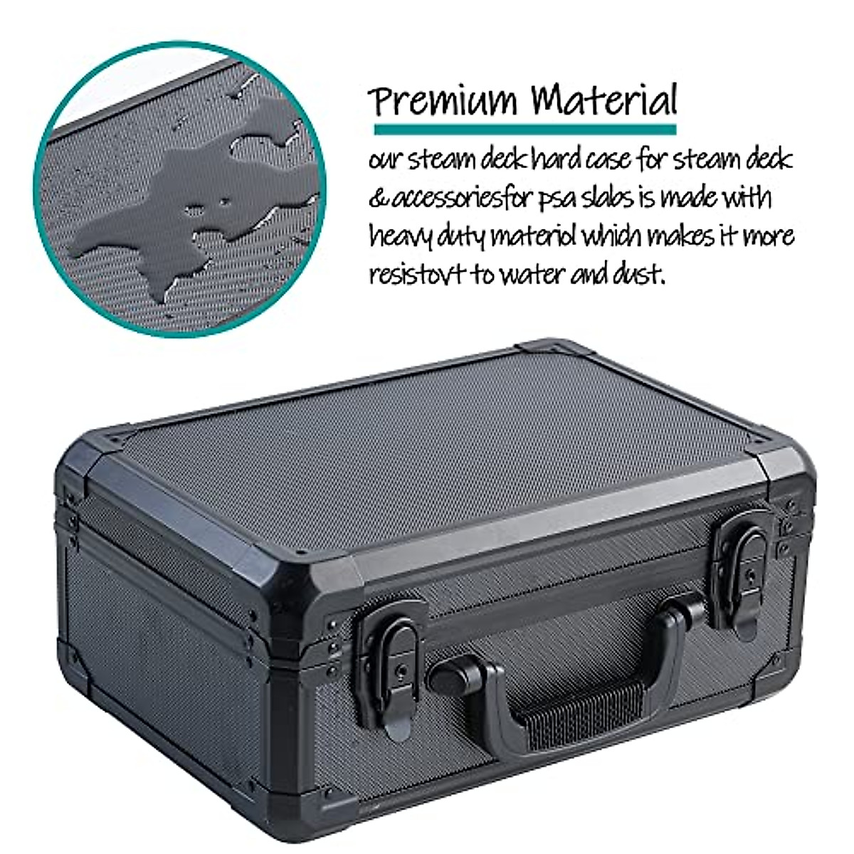 D DACCKIT Carrying Case for Steam Deck - Storage Case for Steam Deck Console & Accessories
