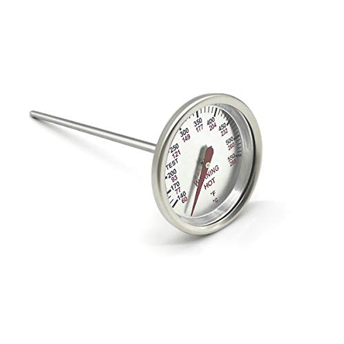 9815 & 62538 Accurate Grill Thermometer Replacement for Weber Genesis Silver B/C, Genesis Gold B/C, Genesis 1000-5500 Series, Temperature Gauge with a 5” Prong, Thermostat for Weber Gas Grill