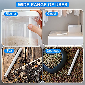 6 Piece Diatomite Moisture Absorbing Stick, Pletpet Drying Rod Sticks Reusable Clean Water Absorption Rod Drying Stick for Toys, Dolls, Clothes Desiccant Quick Drying Stick