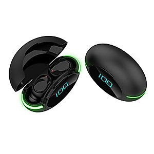 Wireless Earbuds Bluetooth Headphones with Wireless Charging Case IPX4 Waterproof Stereo Earphones in-Ear for SPOR