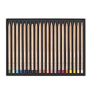 Caran d'Ache 6901 Colouring Pencils Luminance Portrait Assortment 20 Colours, Multi-Colour, 26 x 19 x 2 cm.