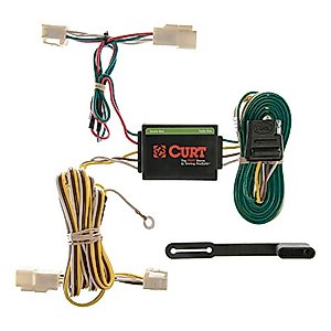 CURT 55341 Vehicle-Side Custom 4-Pin Trailer Wiring Harness, Fits Select Toyota 4Runner
