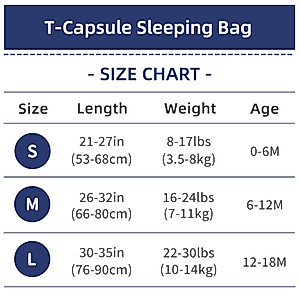 TWINOR Warm Quilted Baby Sleeping Bag, 2.5Togs Super Soft Wearable Blanket with 2-way Zipper, Fits Newborns and Infants