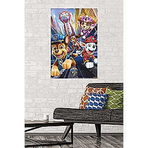 Trends International Nickelodeon Paw Patrol Movie-Action Wall Poster, 22.375" x 34", Premium Unframed Version