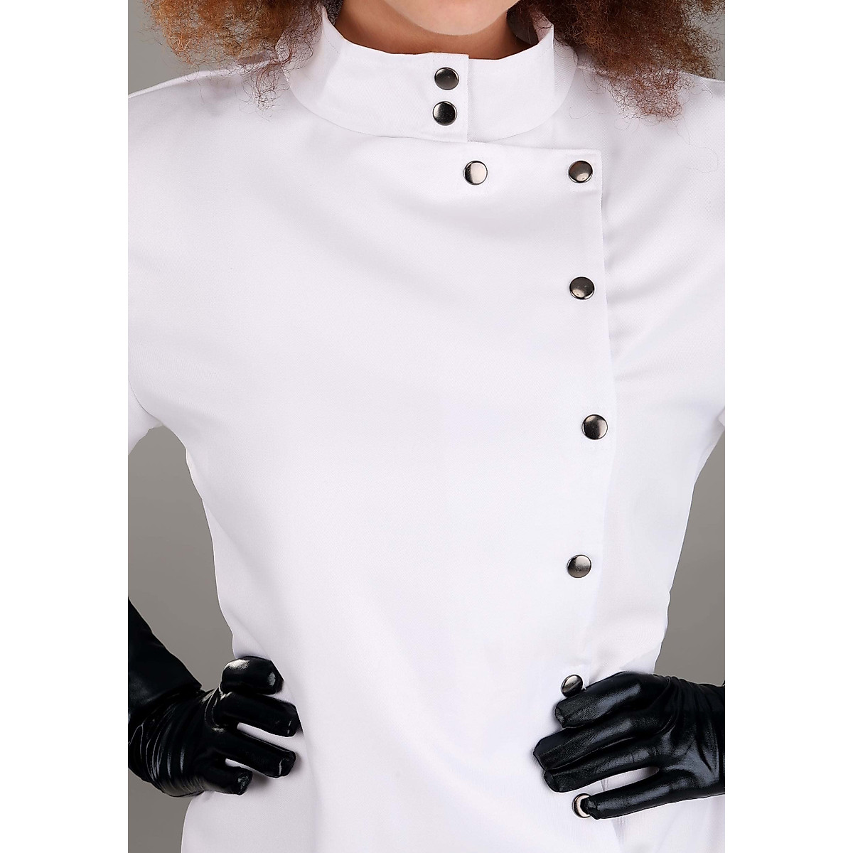 Fun Costumes Mad Scientist Costume for Women, Science Lab Coat & Accessories, Science Expert Halloween Costume, White, Medium