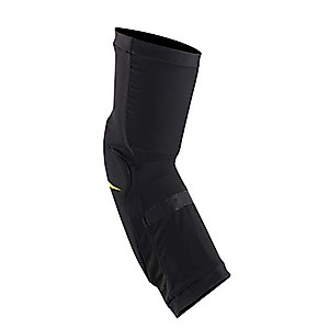 Alpinestars Men's Paragon Plus Knee Protector, Black Acid Yellow, Small