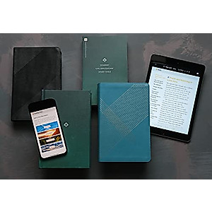 NLT Student Life Application Study Bible, Filament Enabled (LeatherLike, Charcoal Gray Striped, Red Letter)