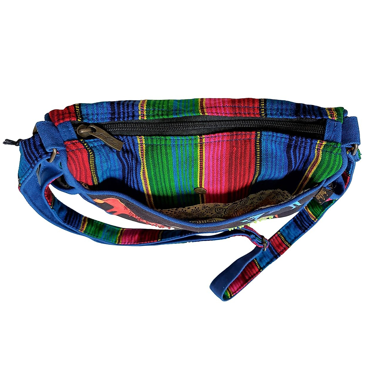 Laurel Burch Dancing Horses Crossbody Bag (Multi)