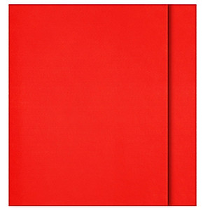 Dohia Felt Fabric Color Felt for Crafts DIY Craftwork Sewing Patchwork Material D2-MZB (Red)