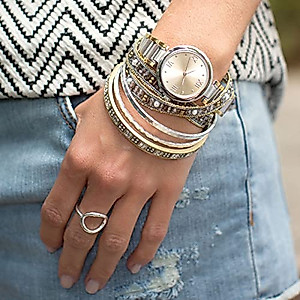 Silpada High-Polished .925 Sterling Silver Ring for Women, Jewelry Gift Idea, Karma', Size 9