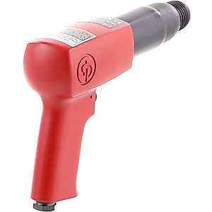 Chicago Pneumatic CP7150 - Air Hammer, Welding Equipment Tool, Construction, Heavy Duty, 0.401 Inch (10.2mm), Round Shank, Stroke 3.5 in / 89 mm, Bore Diameter 0.75 in / 19 mm - 2300 Blow Per Minute
