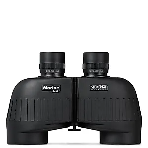 Steiner Marine Binoculars for Adults and Kids, 7x50 Binoculars for Bird Watching, Hunting, Outdoor Sports, Wildlife Sightseeing and Concerts - Quality Performance Water-Going Optics , Black
