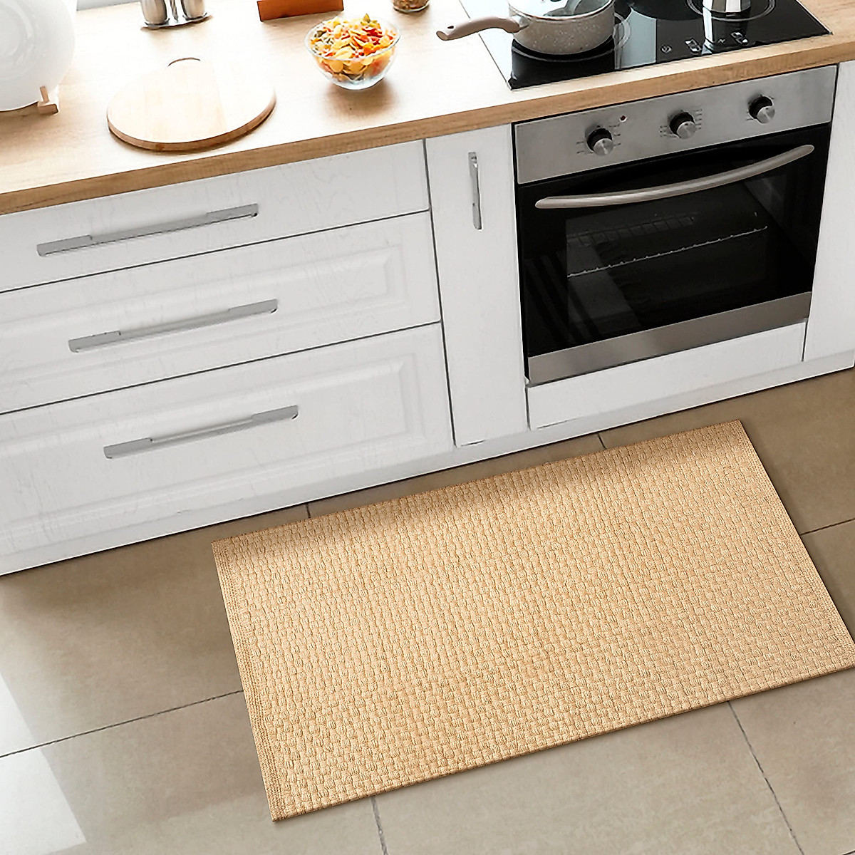 Rag Rug,Jute Rug,Rug, Rugs 2x3 ft,Jute Rug 2x3,Jute Entryway Rug,2x3 Rug,Area Rug, Area Rug 2x3,Braided Area Rug,Entry Rug,Natural Rug, Jute Rope Rugs 2x3 ft (24x36 inch) Natural