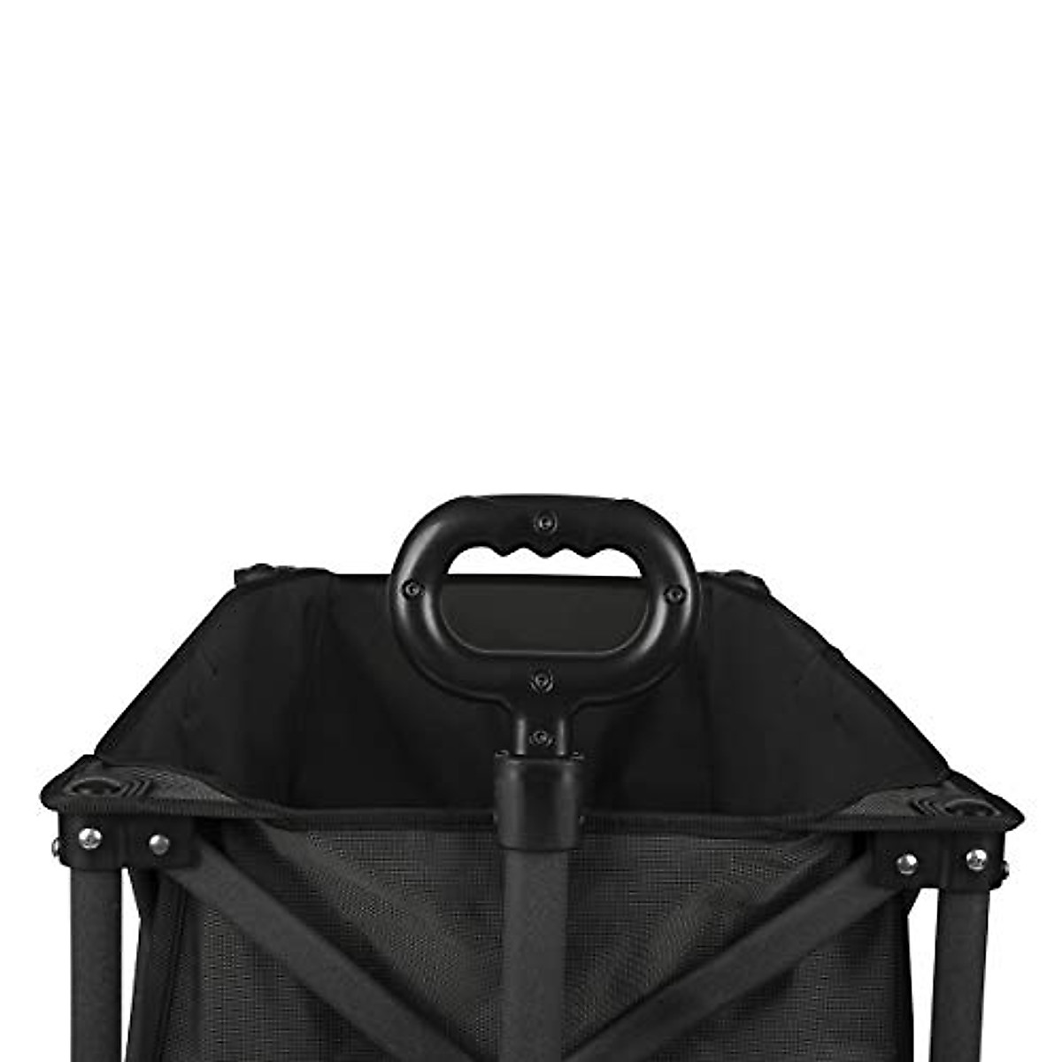 ONIVA - a Picnic Time brand Adventure Wagon Elite All-Terrain Folding Beach Wagon with Big Wheels plus Table Top Lid & Soft Cooler Liner, (Dark Gray)