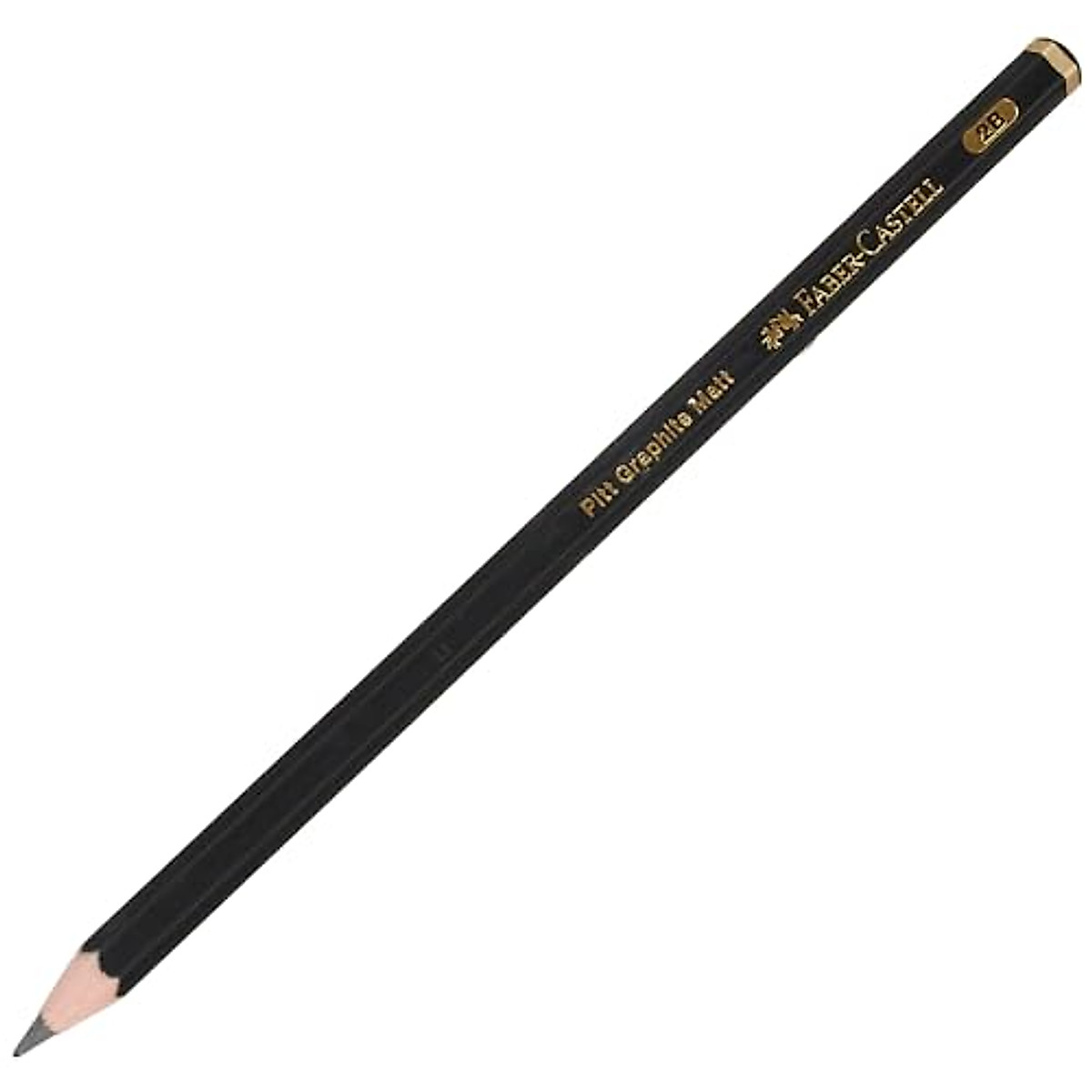 Faber-Castell Art & Graphic Pitt Graphite Matt Pencil, Matt Graphite, 2B, For Art, Craft, Drawing, Sketching, Home, School, University, Colouring