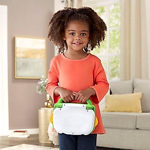 LeapFrog ABC and 123 Laptop for Preschoolers Ages 3-7 Years, Green