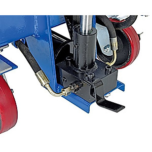 Vestil AIR-1500-D Carbon Steel Air Cart 1500 Lb. Capacity Silver