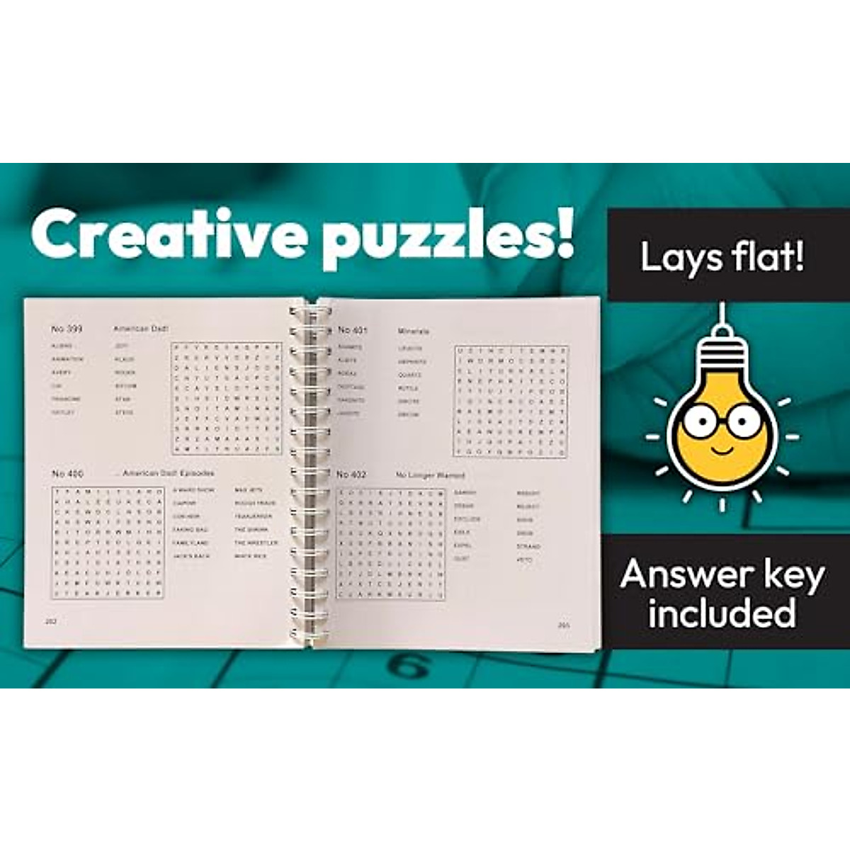 The Big Book of Word Search Puzzles: 500 Word Search Puzzles for Adults (Part of the Brain Busters Puzzle Collection)