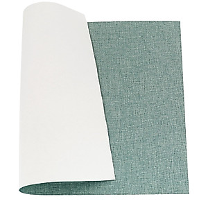 8pcs Book Cloth 14x10 Inch Fabric Surface Paper Backed 4 Colors Bookbinding Cloth for Adult DIY Book Album Cover (Style C)