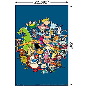 Trends International Nickelodeon Group Wall Poster, 22.375" x 34", Unframed Version