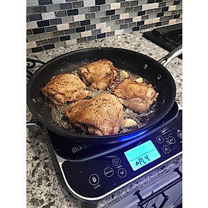 Max Burton #6450 Digital LCD 1800 Watt Induction Cooktop Counter Top Burner