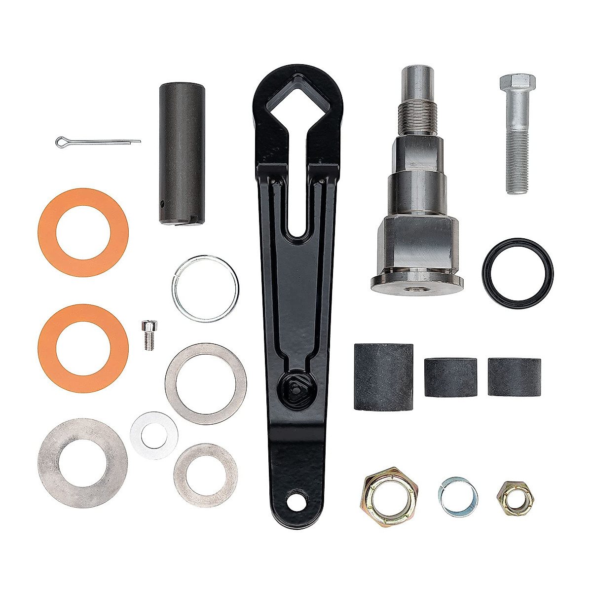 Qagea Upper Gimbal Steering Arm Swivel Shaft Pin Seal Bushing Nut Kit Replacement for MerCruiser Bravo and Alpha One Gen 2 Replaces# 98230A1 866322A01 866718A01 98262A1