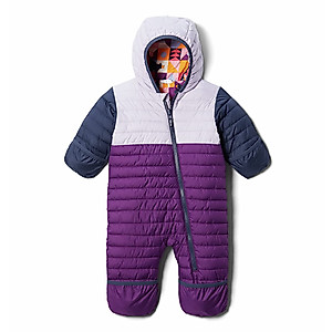 Columbia Baby Powder Lite Reversible Bunting, Plum/Pale Lilac/Nocturnal, 6/12