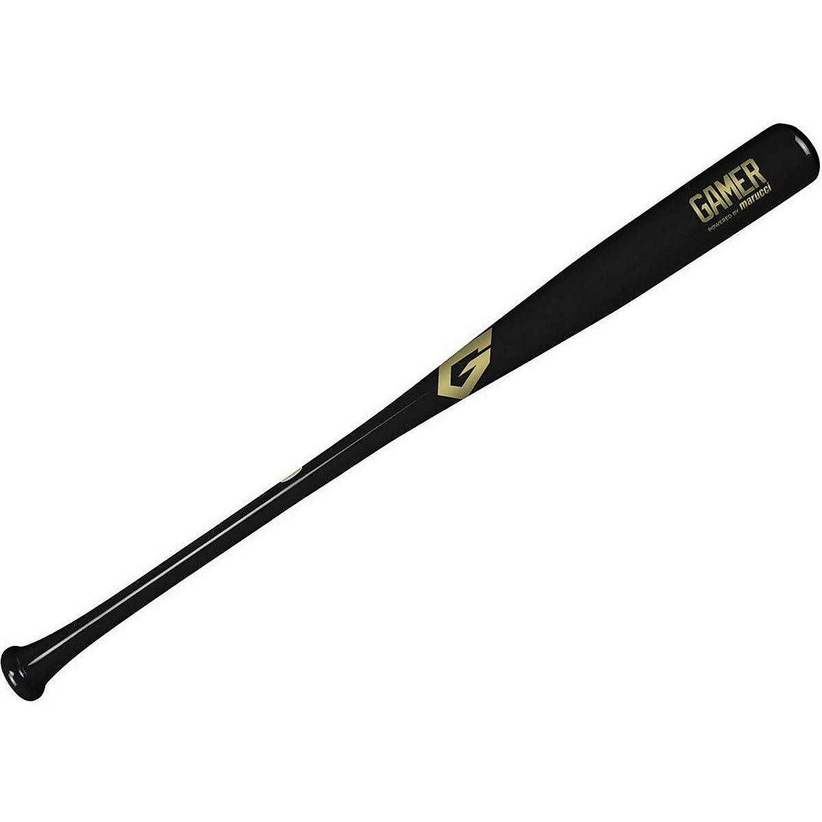 Gamer - Powered By Marucci, Maple Baseball Bat, Black, 32"