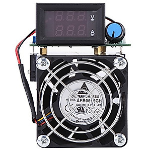 DC 12V Electronic Load Tester, Load Battery Capacity Tester Module, 0-10A 100W Constant Current Discharge Monitor for Power Bank Capacity Testing