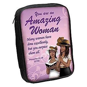 Amazing Woman African American Bible Cover 7"x10"